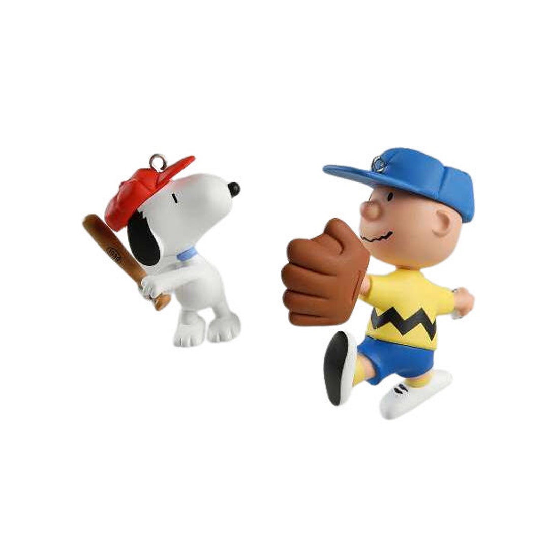1999 Batter Up! (charlie Brown and Snoopy - PEANUTS) Hallmark Keepsake ...
