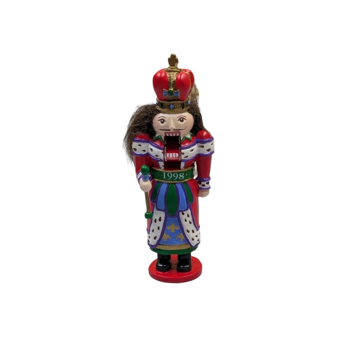 1998 Holiday Nutcracker (nutcracker) Vintage Carlton Cards Heirloom ...