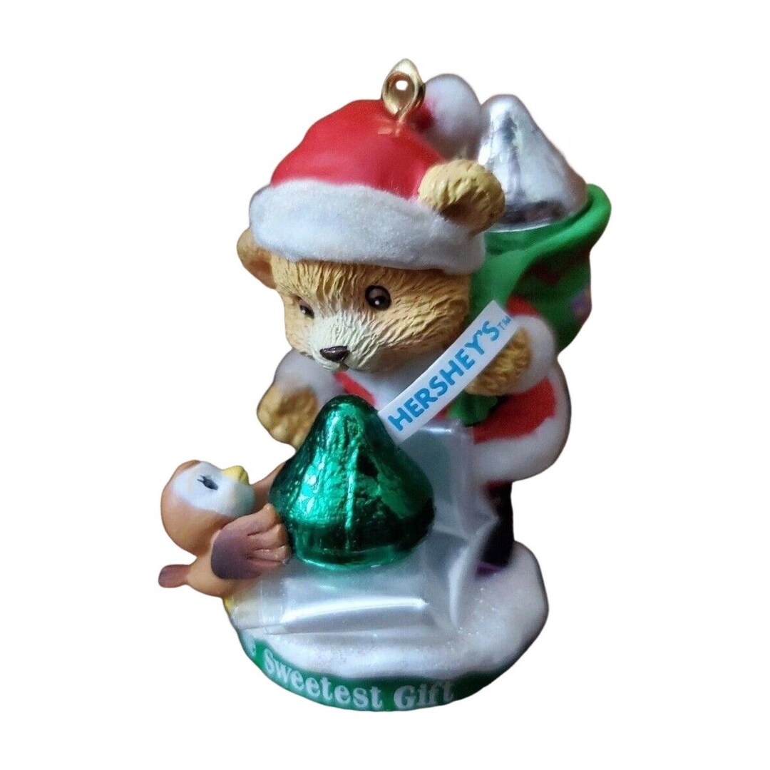 2000 the Sweetest Gift – Teddy Bear (hershey's) VINTAGE Carlton Cards ...