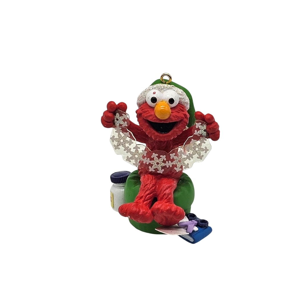 2002 From Elmo With Love (sesame Street) VINTAGE Carlton Cards Keepsake ...