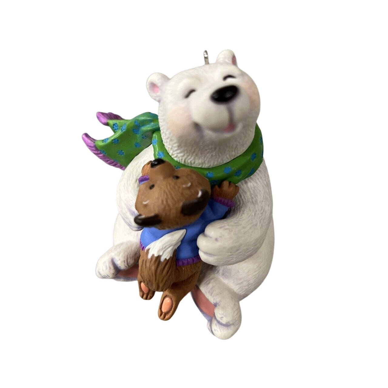 2002 thank You Hug bear Hallmark Keepsake Christmas Tree Ornament ...