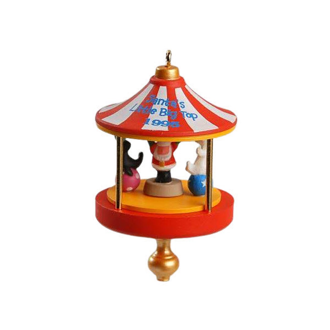 1996 Santa's Little Big Top (miniature) Hallmark Keepsake Christmas ...
