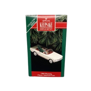 1992 (1966) Mustang (classic American Cars) Hallmark Keepsake Christmas ...
