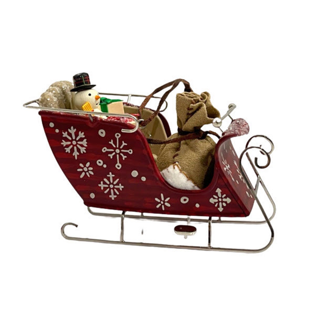 2003 Santa's Magic Sleigh (sleigh) Hallmark Keepsake Christmas Tree ...