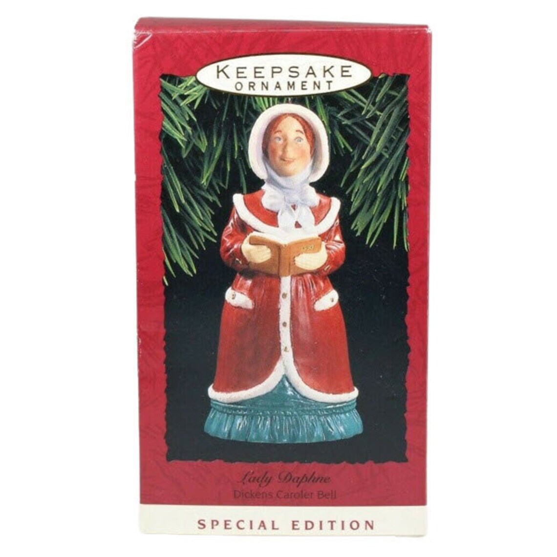 1993 Lady Daphne (dickens Caroler Bell) Hallmark Keepsake Christmas ...