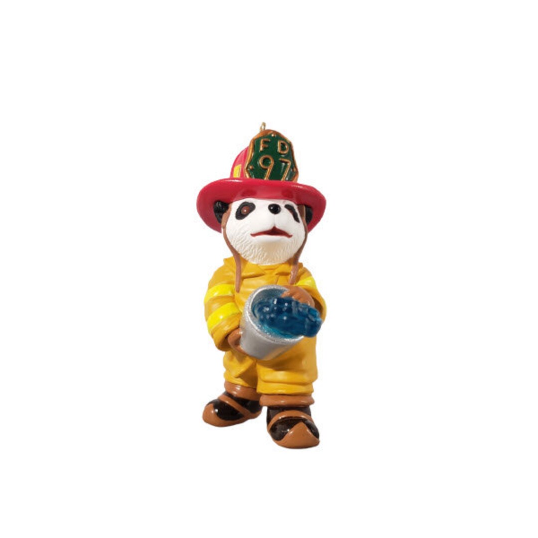 1997 Bucket Brigade (firefighter) Hallmark Keepsake Christmas Tree ...