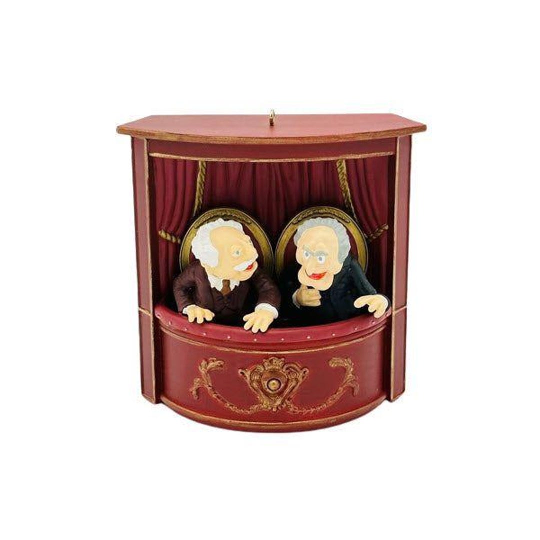 Statler and Waldorf (the Muppet Show) Hallmark Keepsake Christmas Tree Ornament (QXI2184 ) + 80s ...