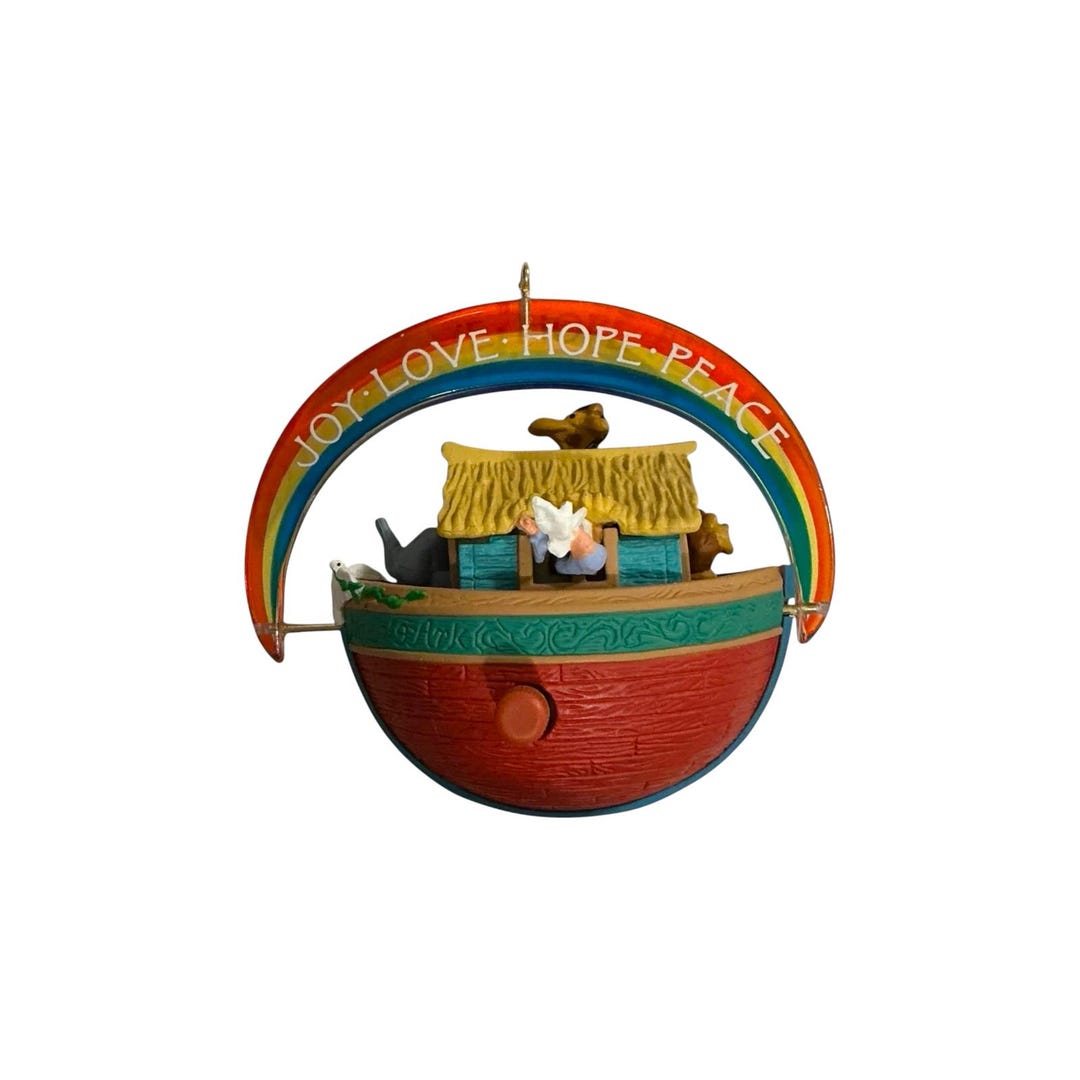 1991 Noah's Ark (noah's Ark) VINTAGE Hallmark Keepsake Collectible ...