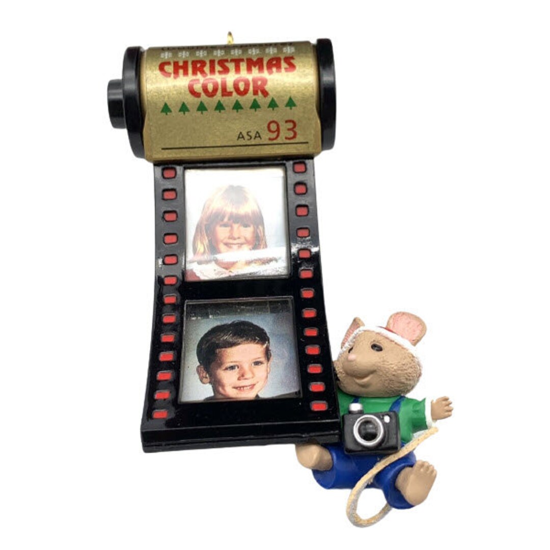 1993 Smile! It's Christmas (photo Holder) Hallmark Keepsake Christmas ...