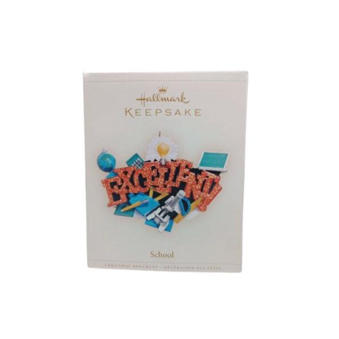 80s 90s One Vintage Ornament School (school) Hallmark Keepsake ...