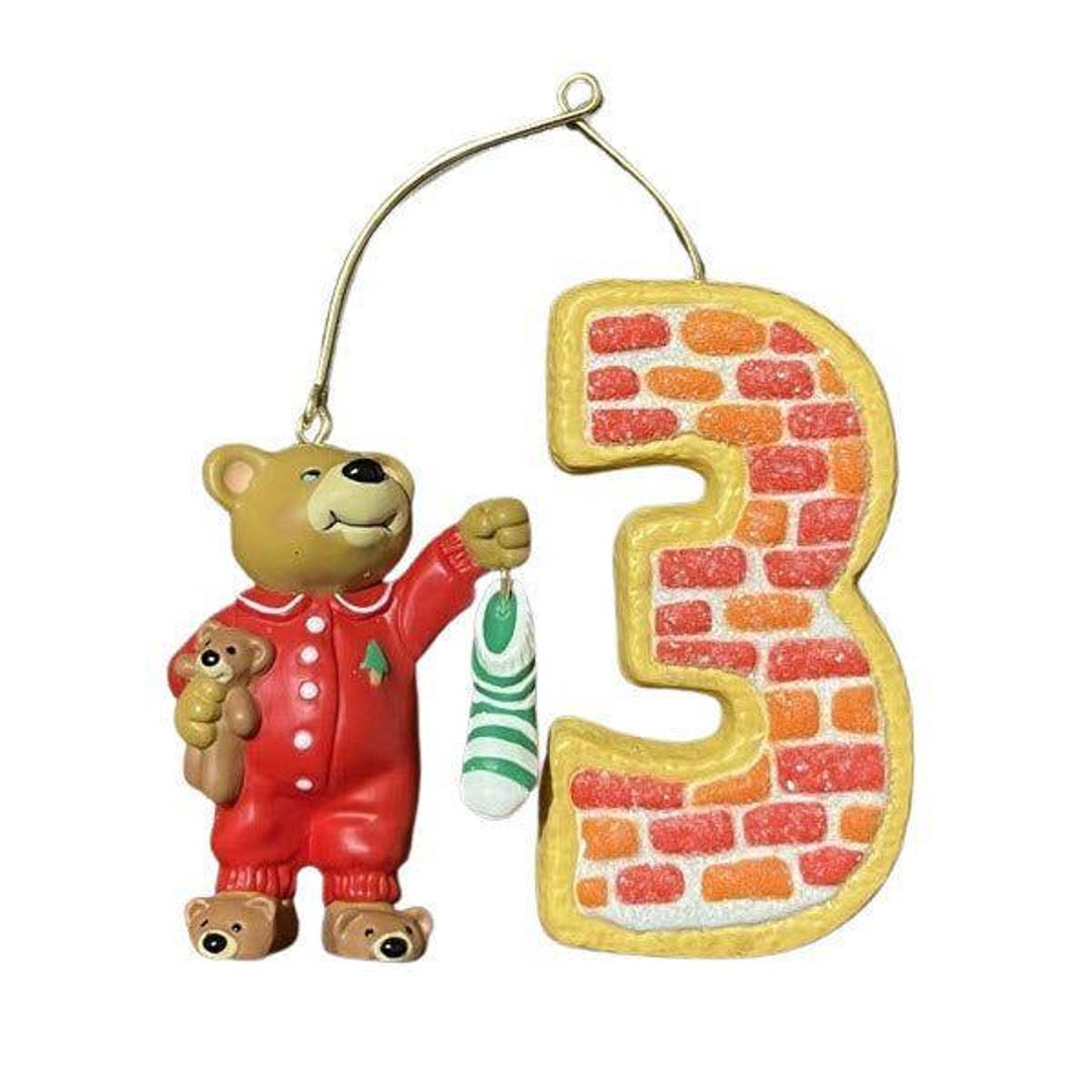 My Third Christmas (child's Age Collection) Hallmark Keepsake Christmas ...