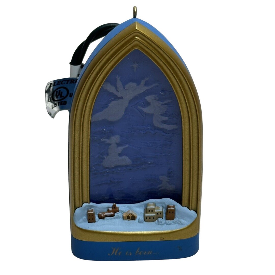 2000 Angels Over Bethlehem (light) Hallmark Keepsake Christmas Tree ...