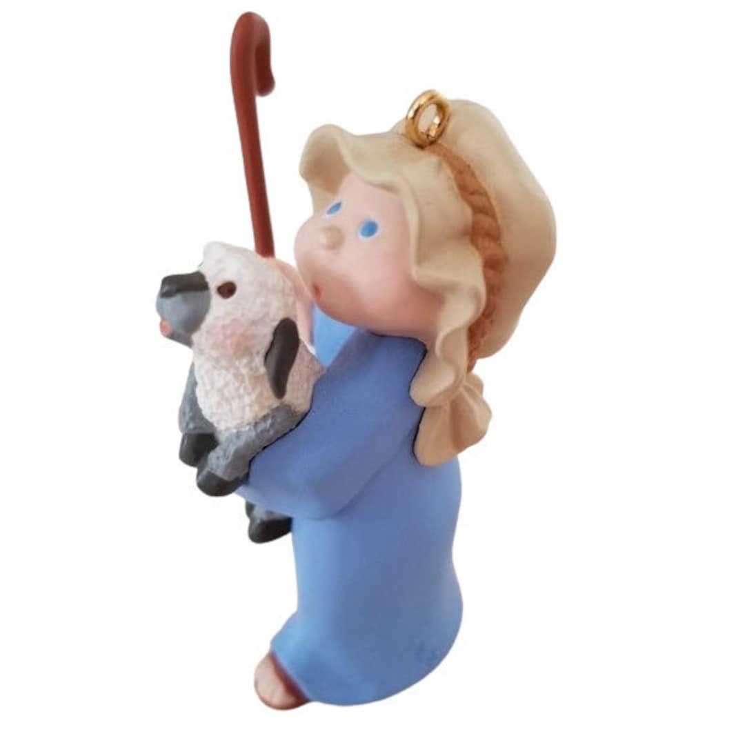 1998 Watchful Shepherd (shepherd) Hallmark Keepsake Christmas Tree ...