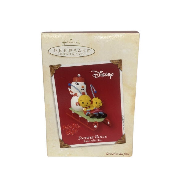 2003 Snowie Rolie rolie Polie Olie Hallmark Keepsake Christmas Tree ...