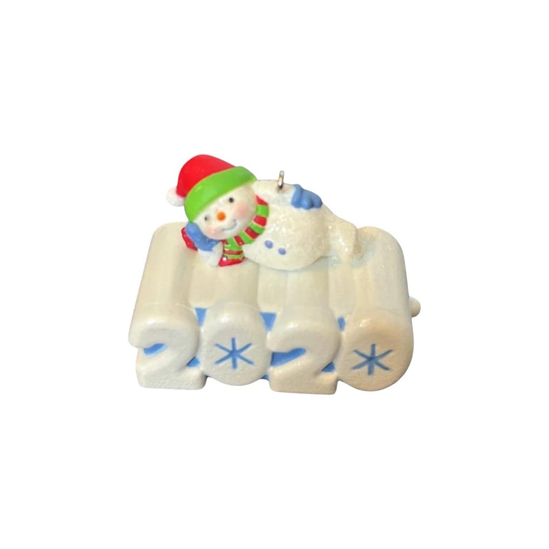 A Snowy (frosty Fun Decade) Hallmark Keepsake Christmas Tree Ornament ...