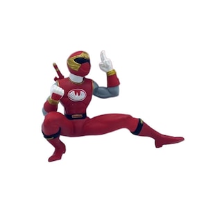 2003 Red Power Ranger (power Rangers: Ninja Storm) Hallmark Keepsake ...