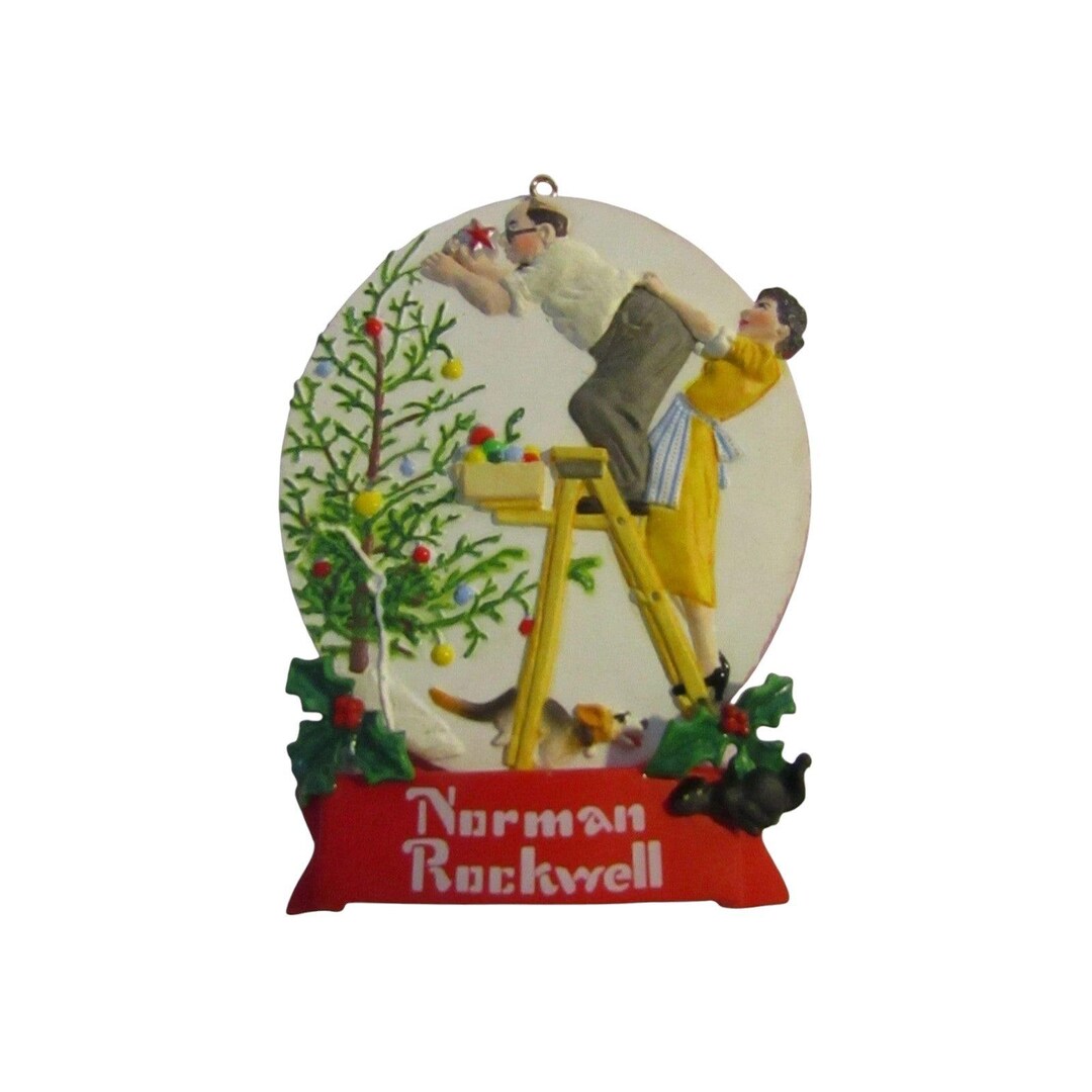 1998 Christmas Traditions VINTAGE Carlton Cards Keepsake Americana ...