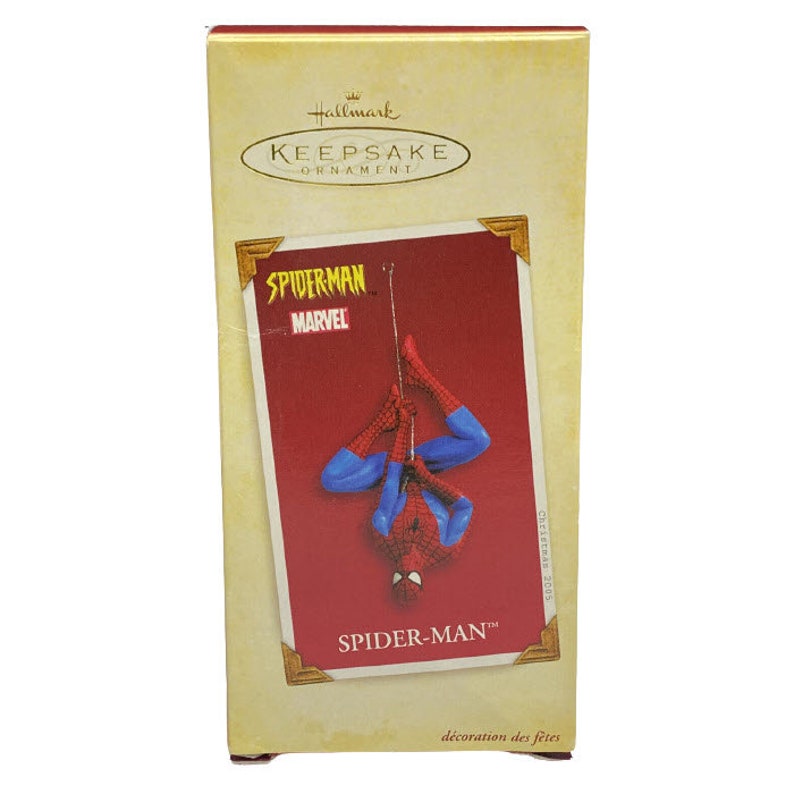 2005 Spider-man (marvel) Hallmark Keepsake Christmas Tree Ornament ...