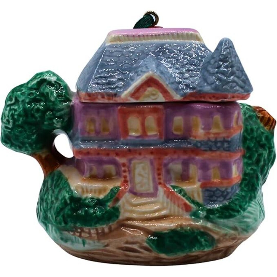 1995 Victorian Home Teapot (invitation to Tea Collection) Hallmark ...