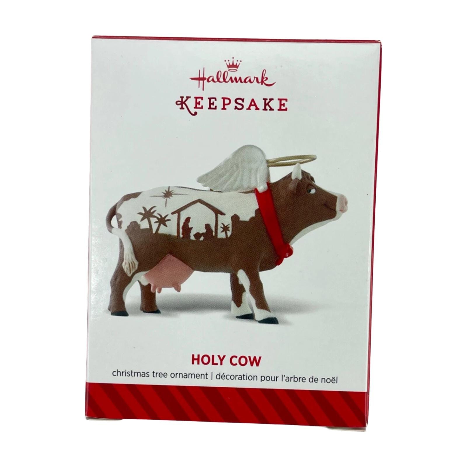 Holy Cow (cow) Hallmark Keepsake Christmas Tree Ornament - QGO1636 ...