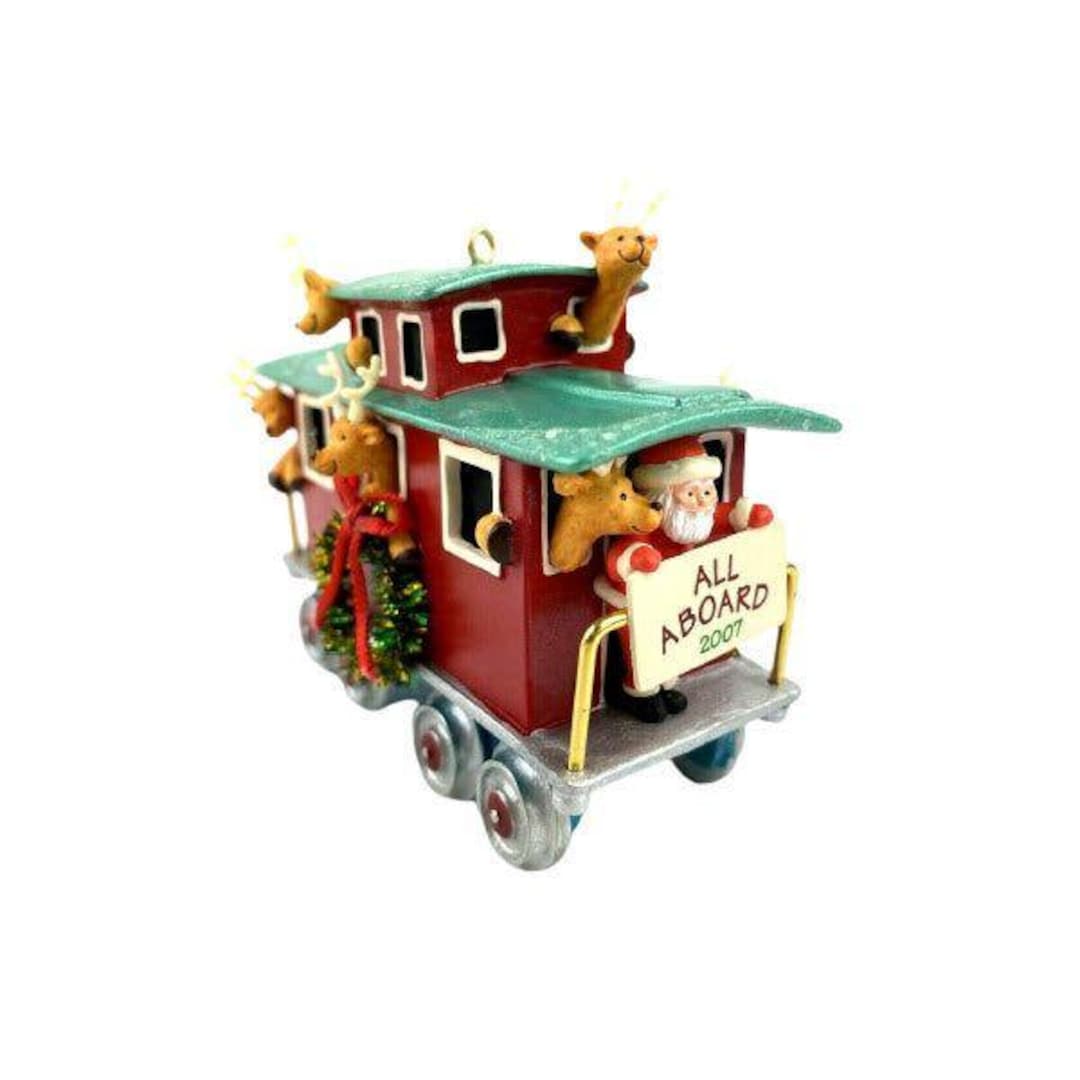 All Aboard for Fun (all Aboard) Hallmark Keepsake Christmas Tree ...