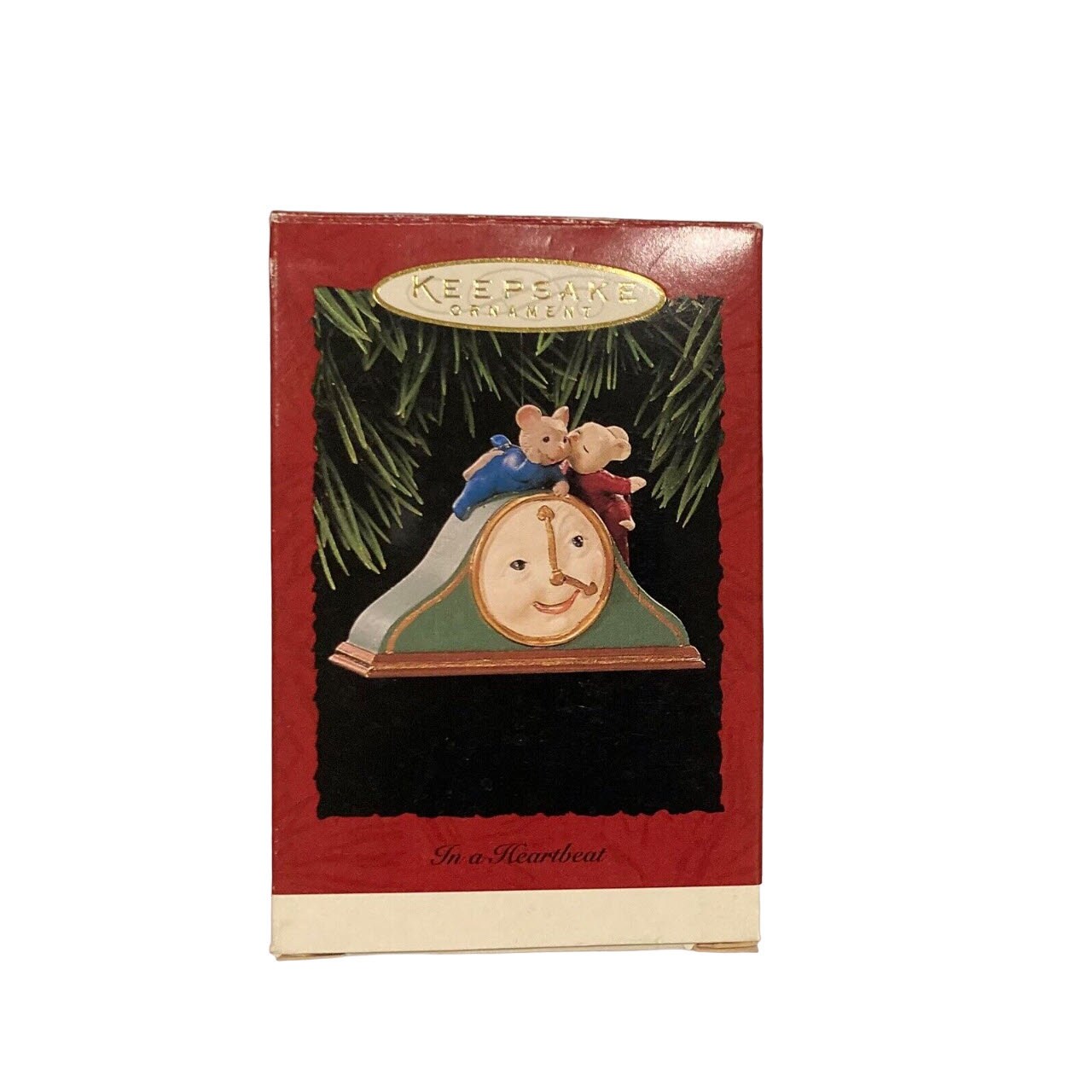 1995 in a Heartbeat (clock) Hallmark Keepsake Christmas Tree Ornament ...