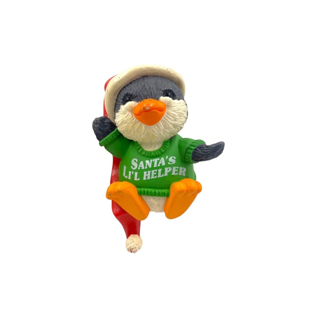 1980 Shirt Tales – Stocking Hanger (penguin) VINTAGE Hallmark Keepsake ...