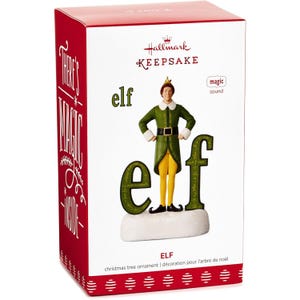 Elf (elf) Hallmark Keepsake Christmas Tree Ornament (QXI2422) + 80s 90s ...
