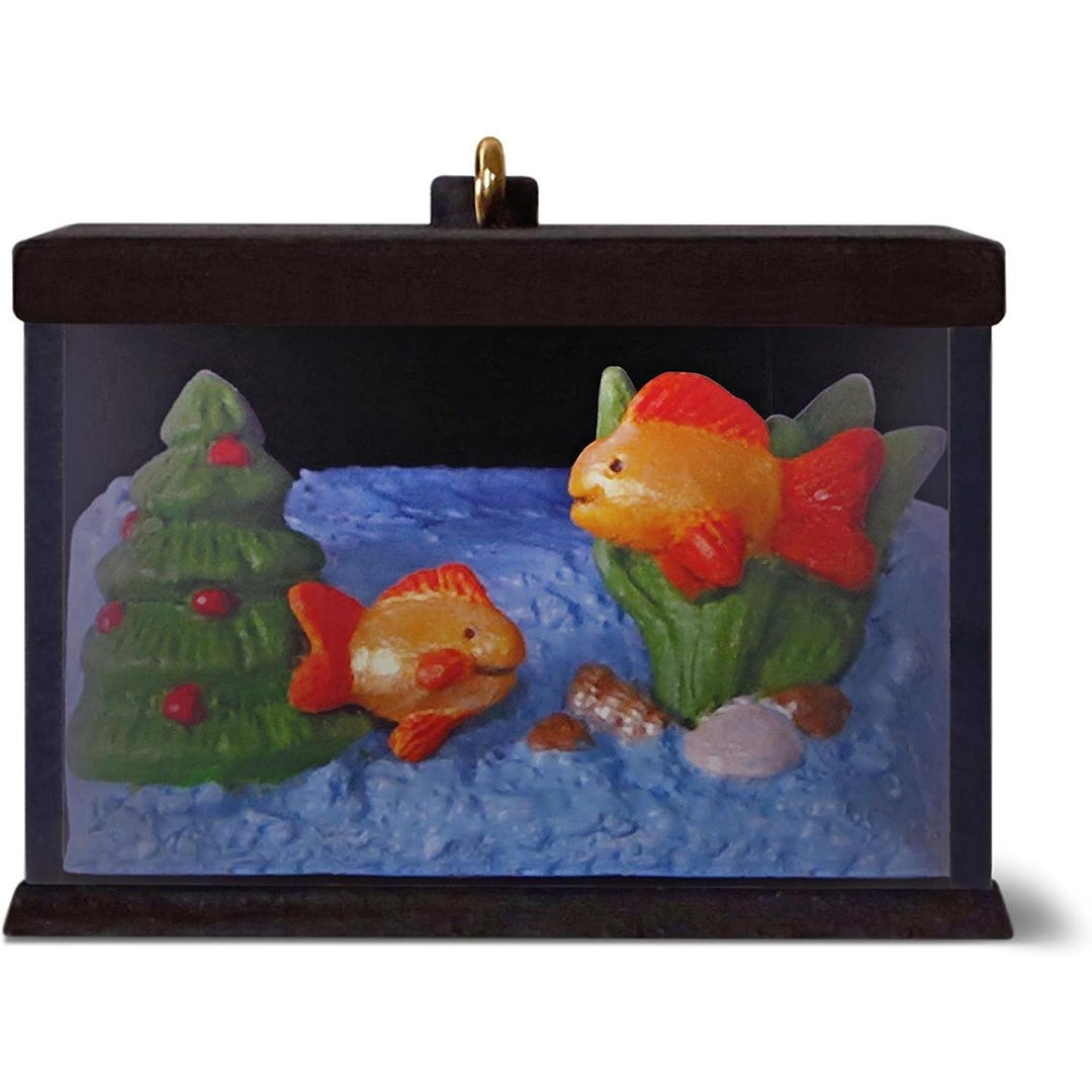 Tiny Fish. Tiny Tank (fish) Hallmark Keepsake Christmas Tree Miniature ...