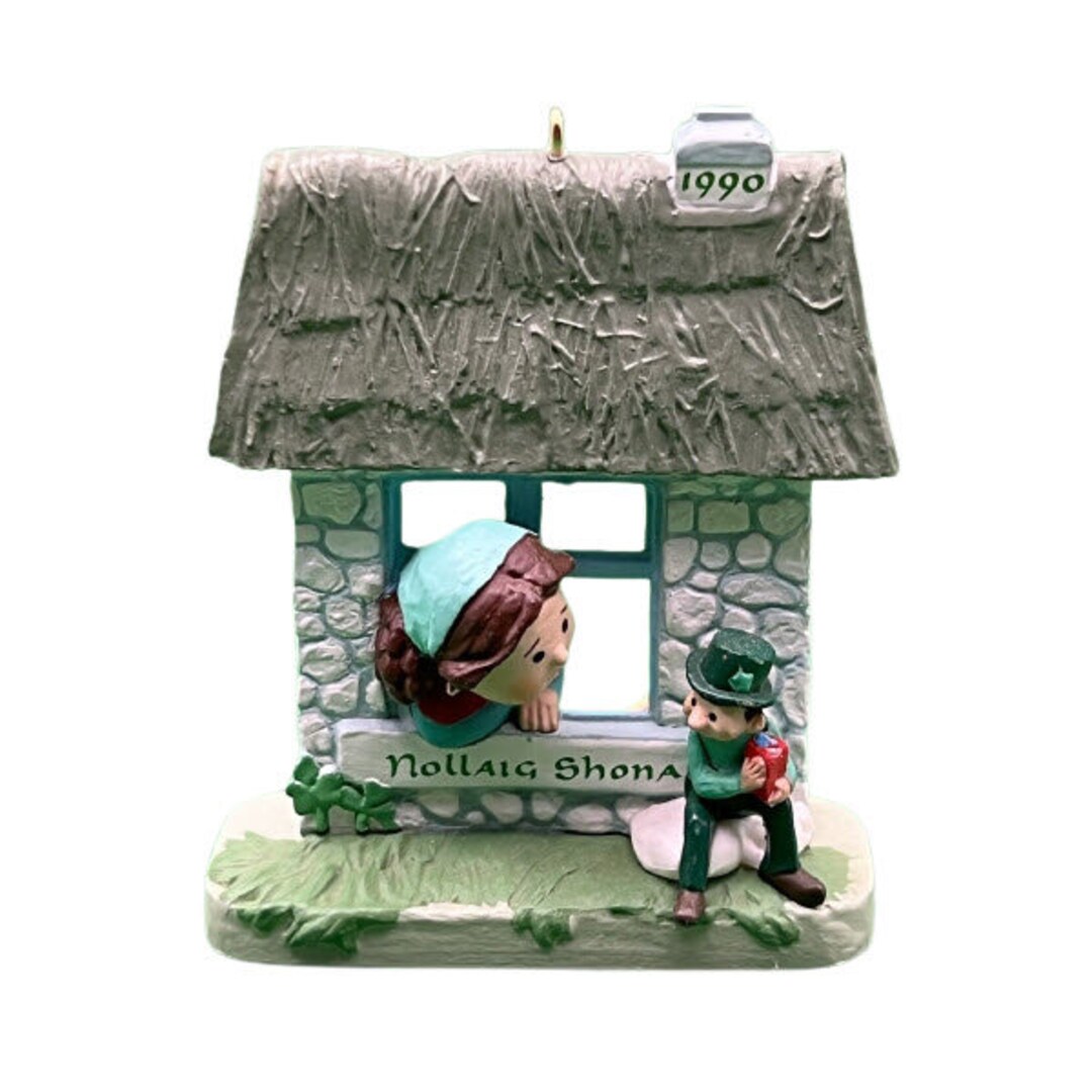 1990 Irish (windows of the World) Hallmark Keepsake Christmas Tree ...