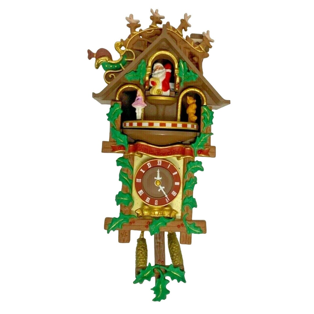 2000 Time for Joy (wall Clock) Hallmark Keepsake Christmas Tree ...