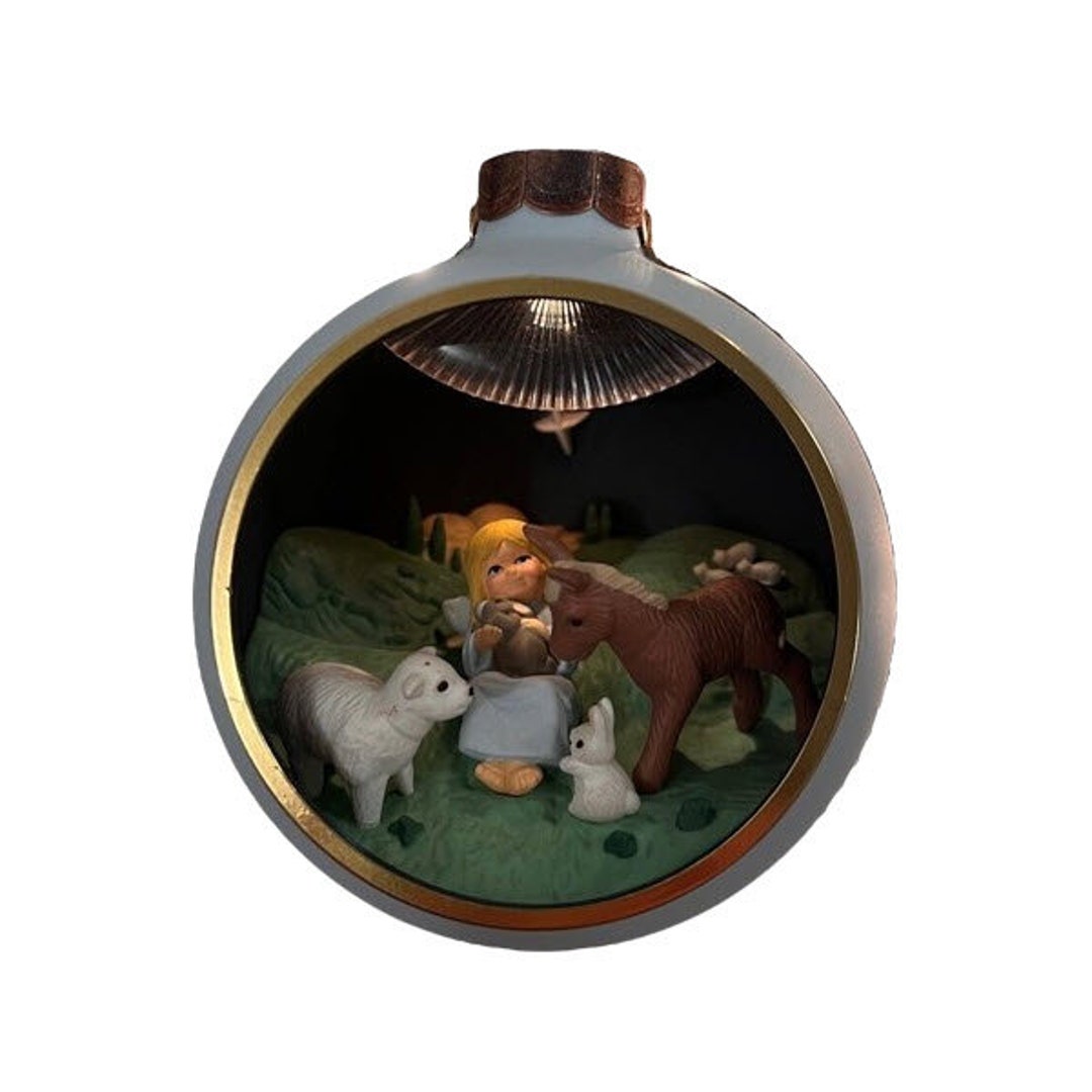 1989 the Animals Speak (animal) Hallmark Keepsake Christmas Tree ...