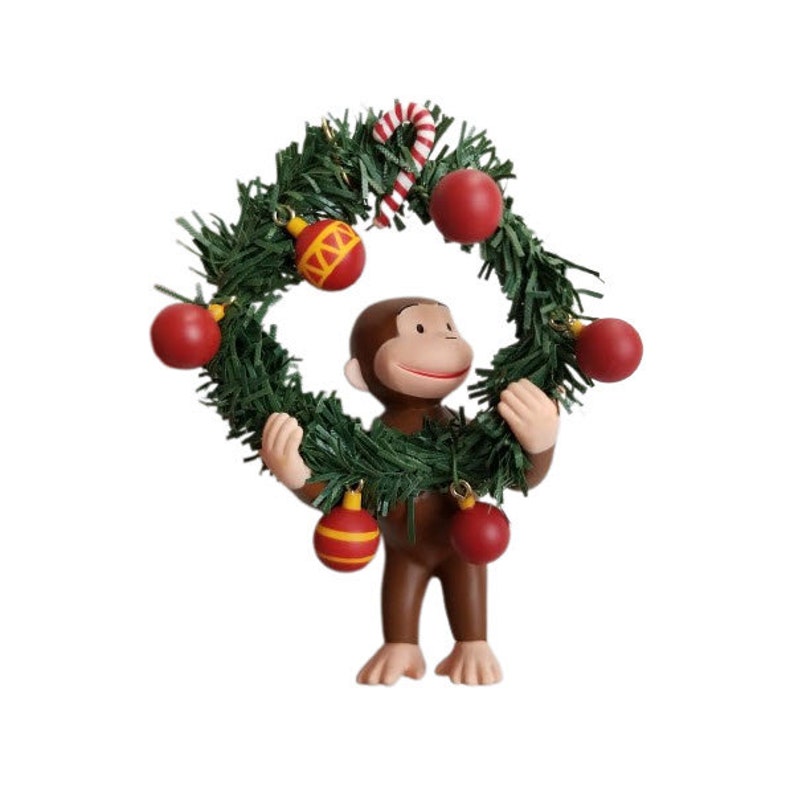 2004 Monkey See (curious George) Hallmark Keepsake Christmas Tree ...