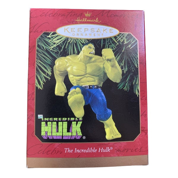 1997 the Incredible Hulk (marvel) Hallmark Keepsake Christmas Tree ...