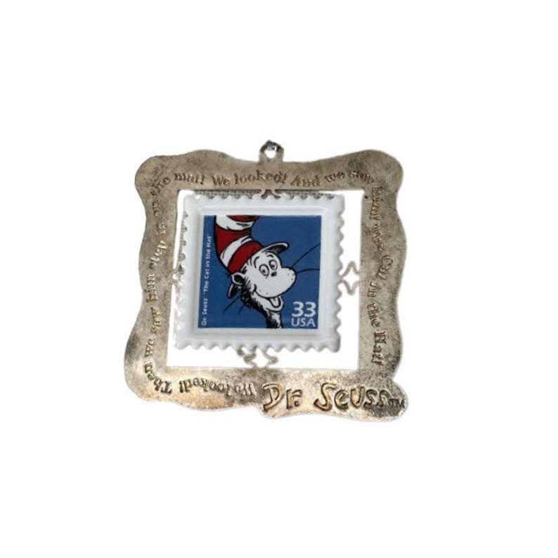 1999 the Cat in the Hat (stamp) Hallmark Keepsake Christmas Tree ...