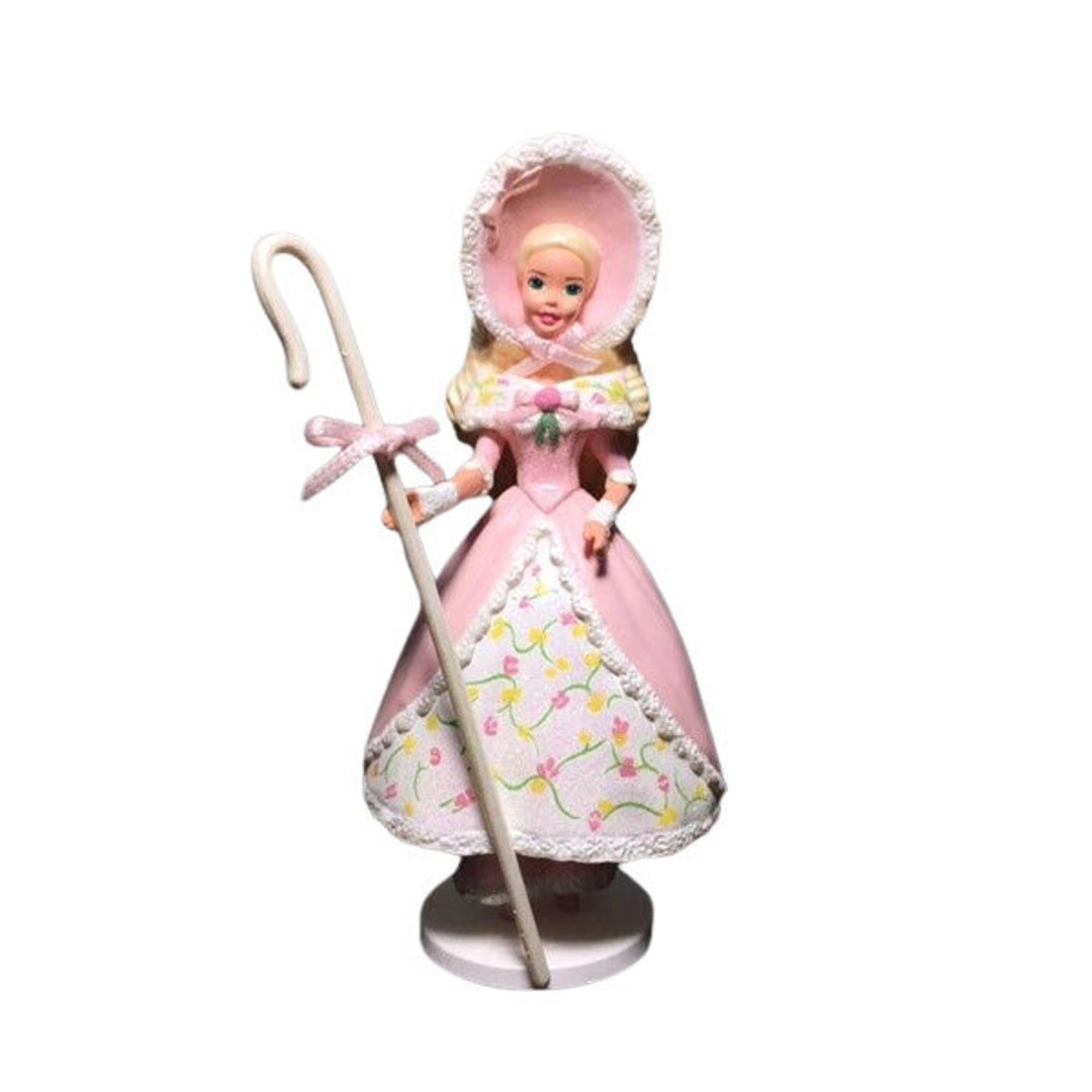 1998 Barbie as Little Bo Peep Doll Hallmark Keepsake Christmas Tree ...