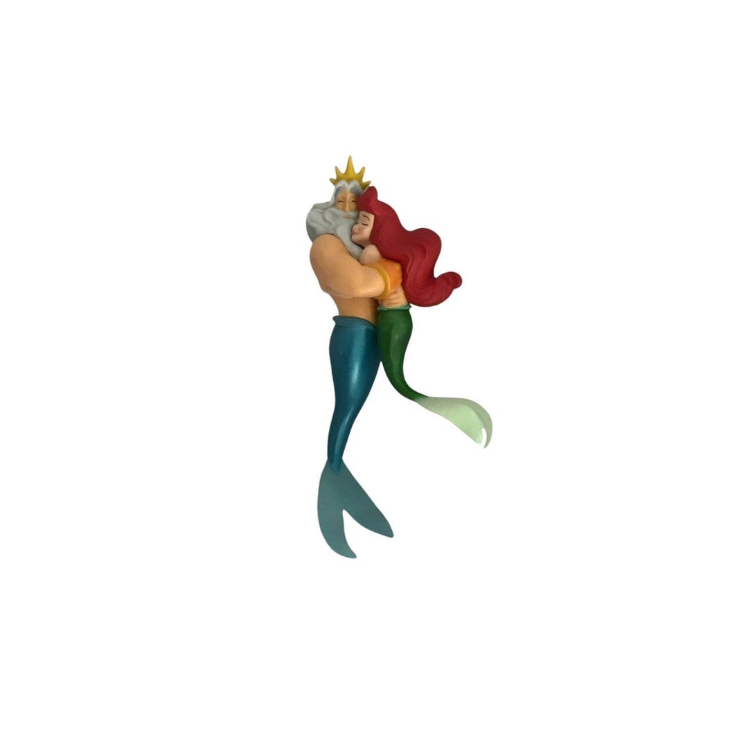Ariel and King Triton (disney) Hallmark Keepsake Christmas Tree ...