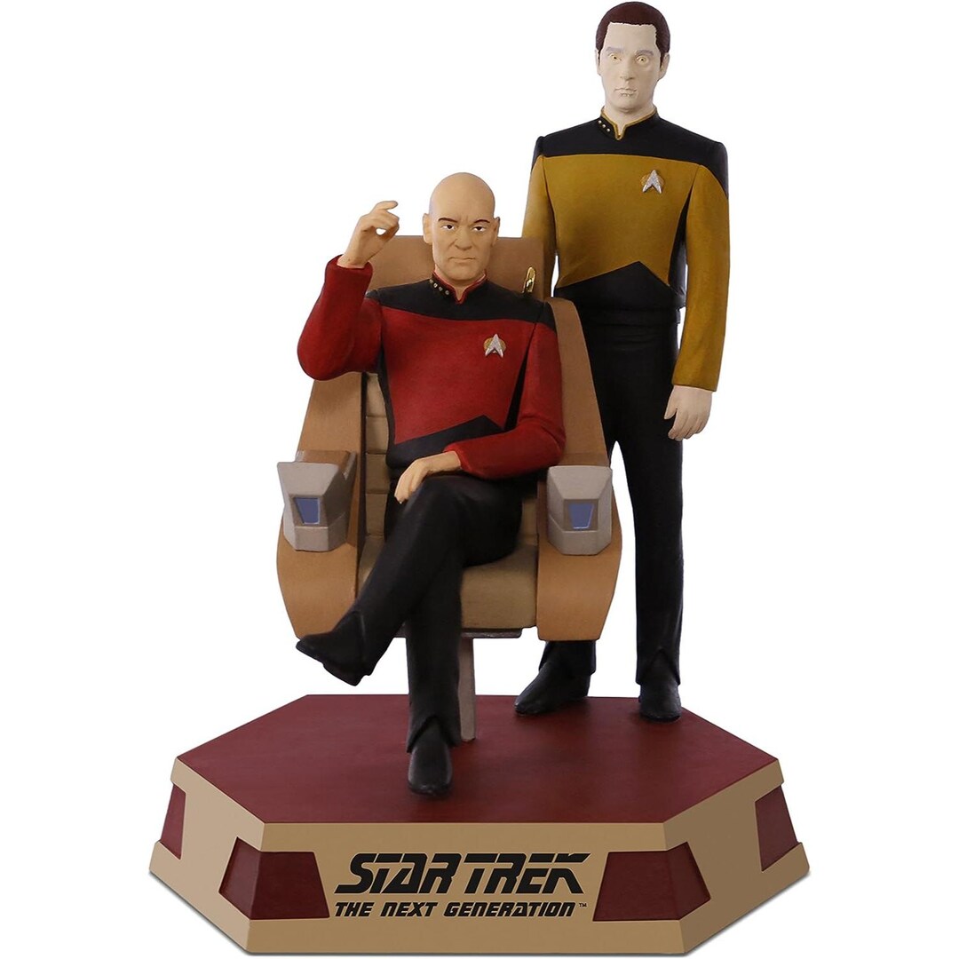 Captain Jean-luc Picard and Lieutenant Commander Data (star Trek ...
