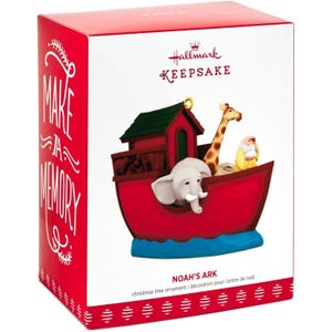 Noah's Ark (noah's Ark) Hallmark Keepsake Christmas Tree Ornament (QGO1322) + 80s 90s One ...