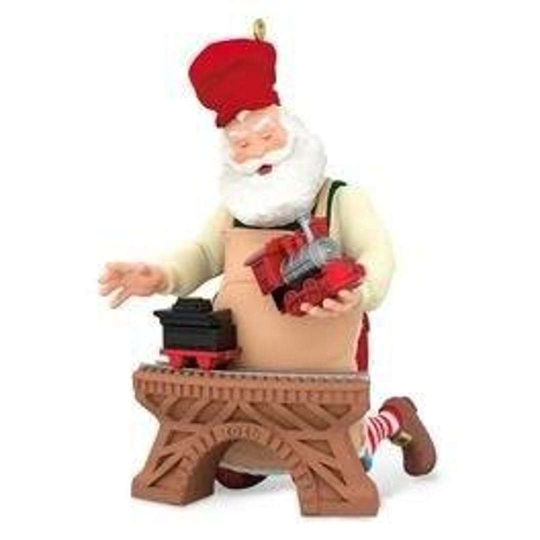 Toymaker Santa (toymaker Santa) Hallmark Keepsake Christmas Tree ...