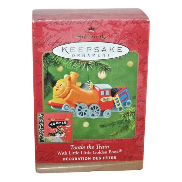 2001 Tootle the Train with Little Little Golden Book Hallmark Keepsake ...