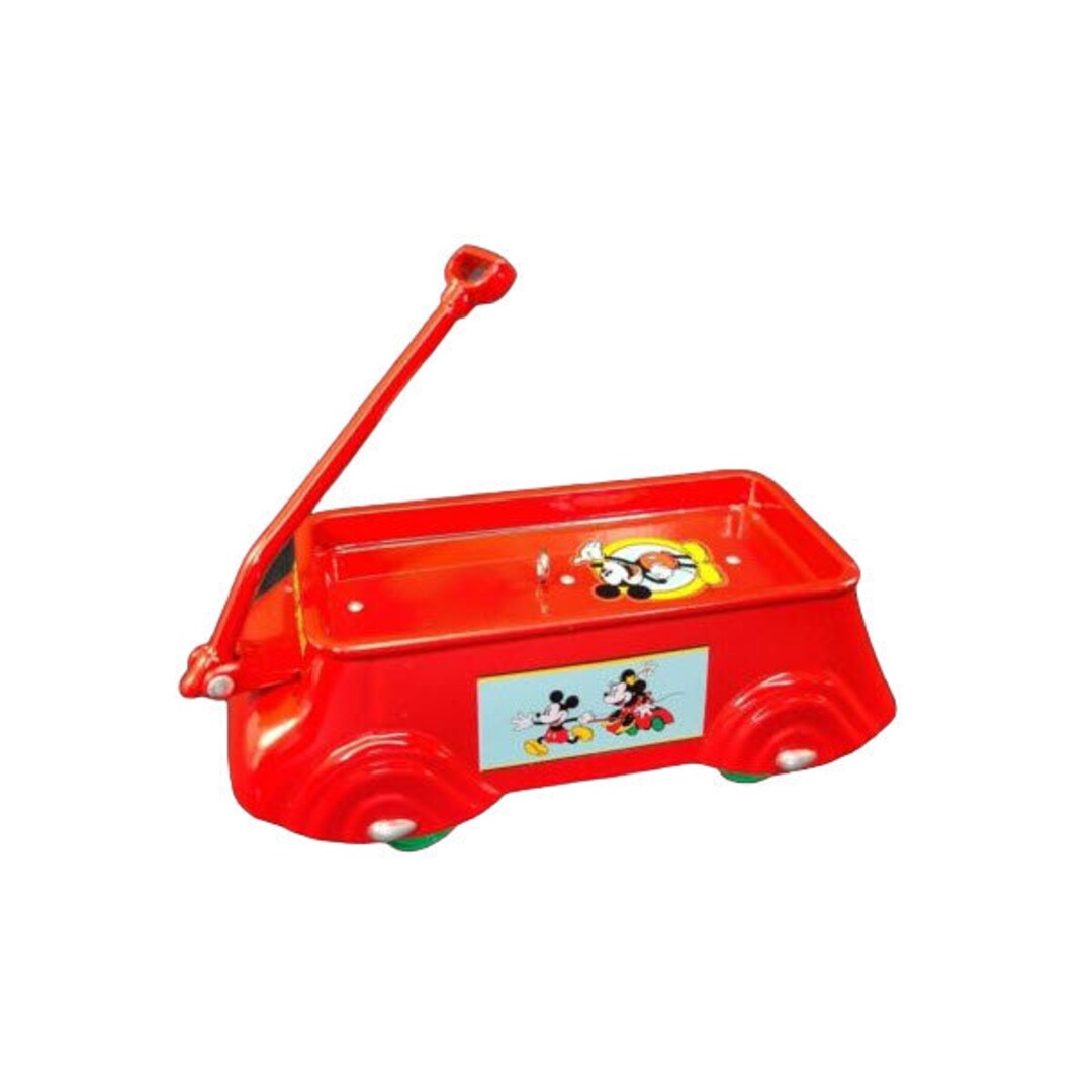 2002 1937 Mickey Mouse Streamline Express Coaster Wagon (sidewalk ...