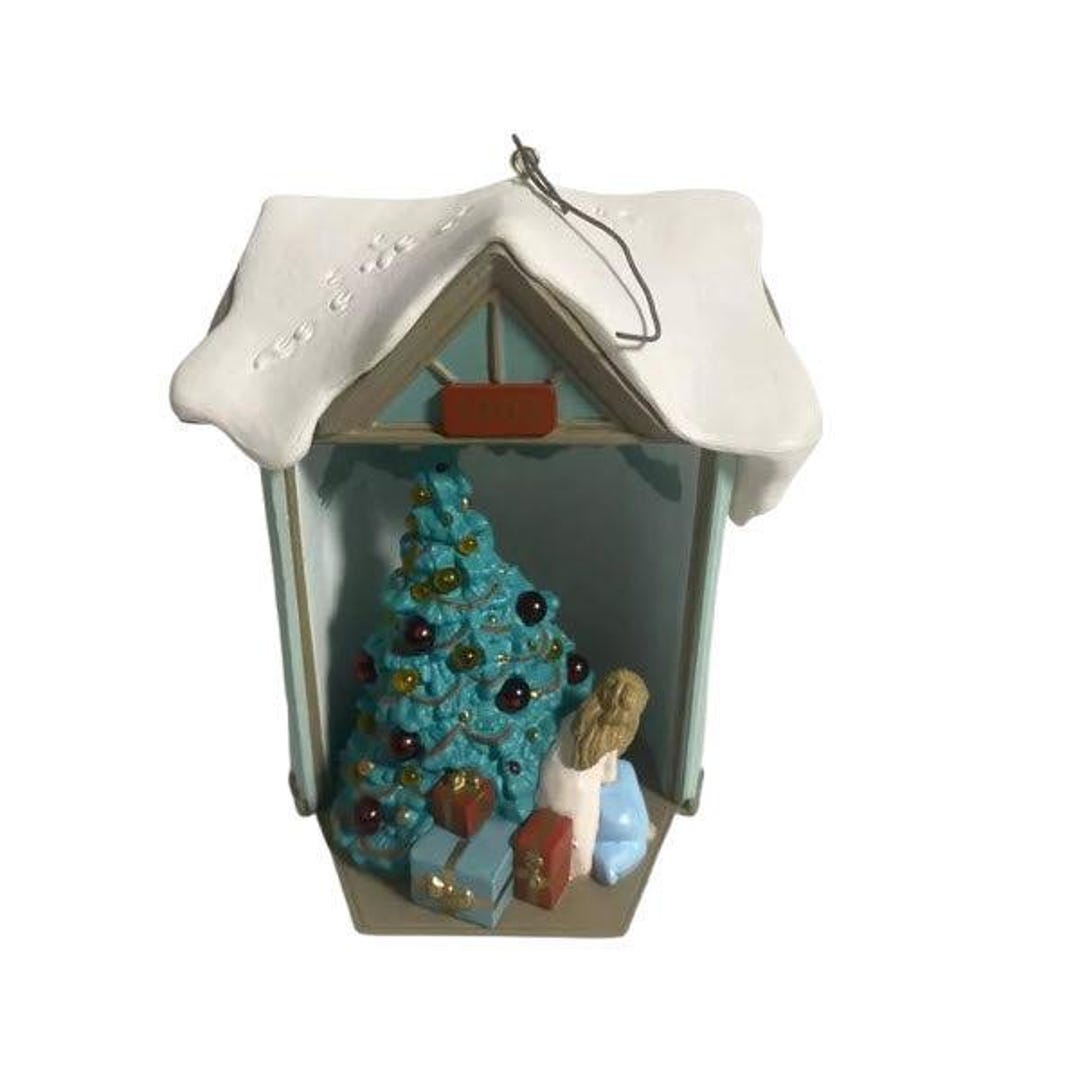 1992 Look! It's Santa (christmas Tree) Hallmark Keepsake Christmas Tree ...