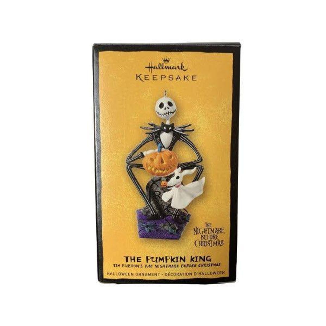 The Pumpkin King (tim Burton's the Nightmare Before Christmas) Hallmark ...