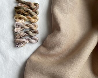 Softer Than Soft Slow Stitch Linen and Floss Bundle Starter Gentle ...