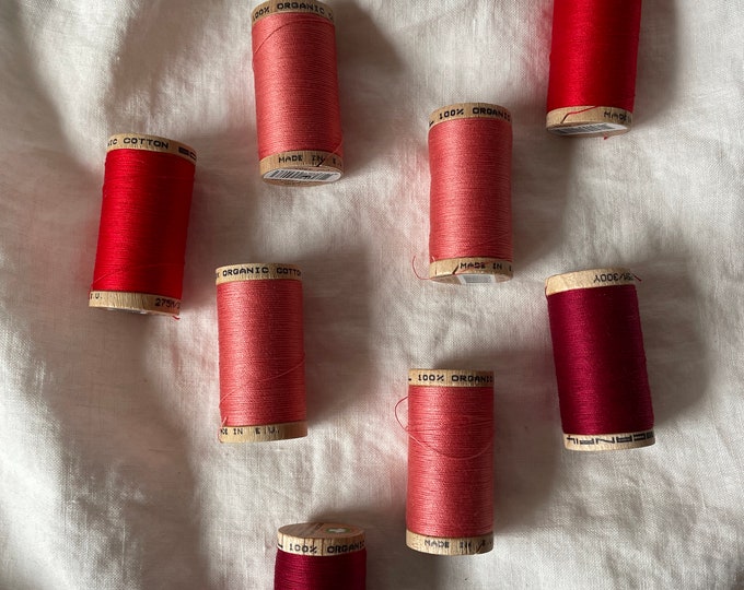 Organic Cotton Sewing/embroidery Thread Set Blush - Etsy