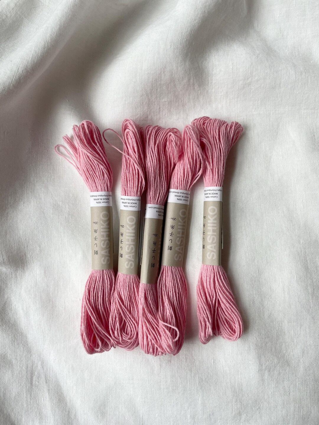 Blossom Pink Japanese Sashiko Thread - 22m - Etsy