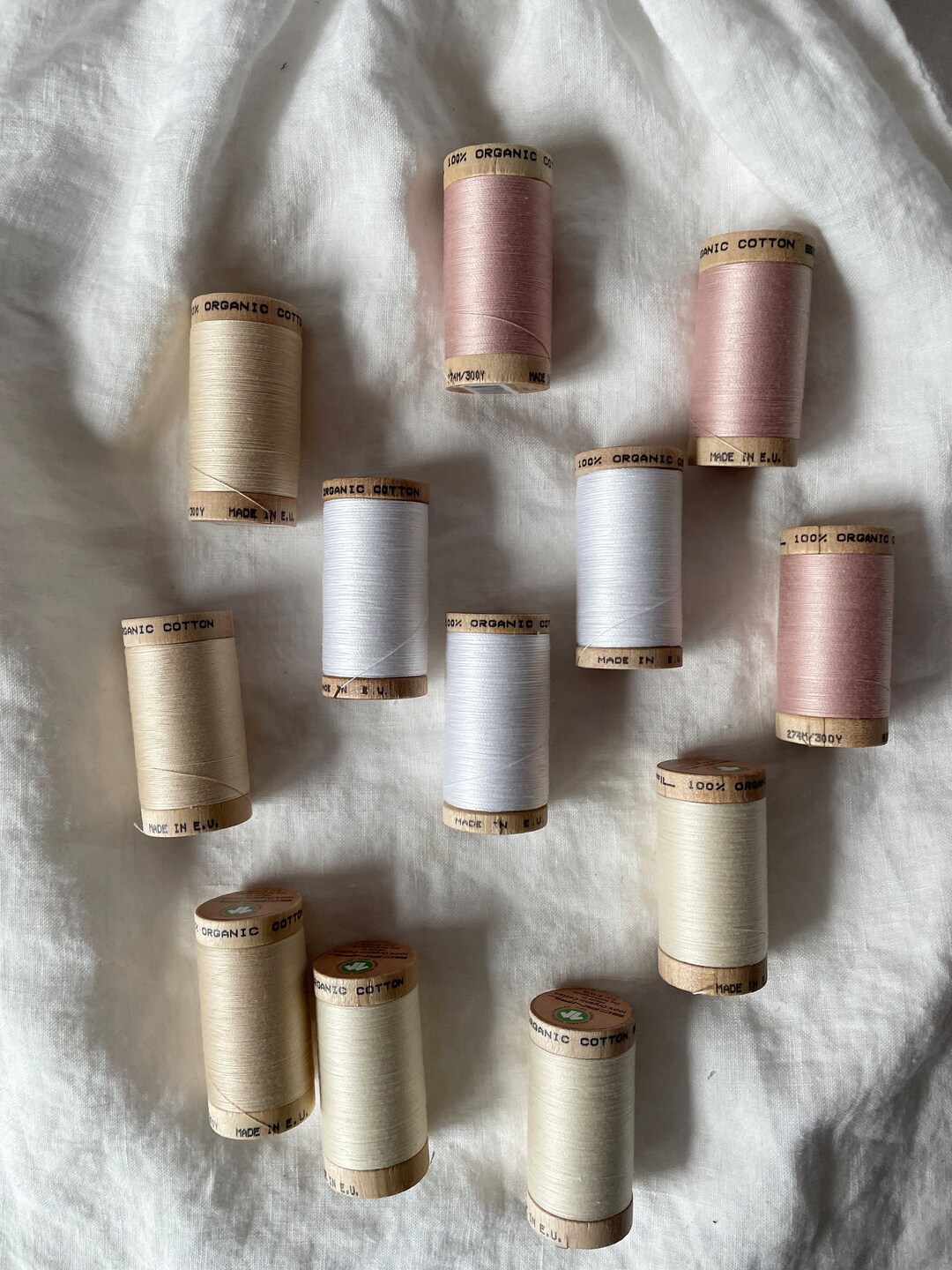 Organic Cotton Sewing/embroidery Thread Machine and Hand Stitching ...