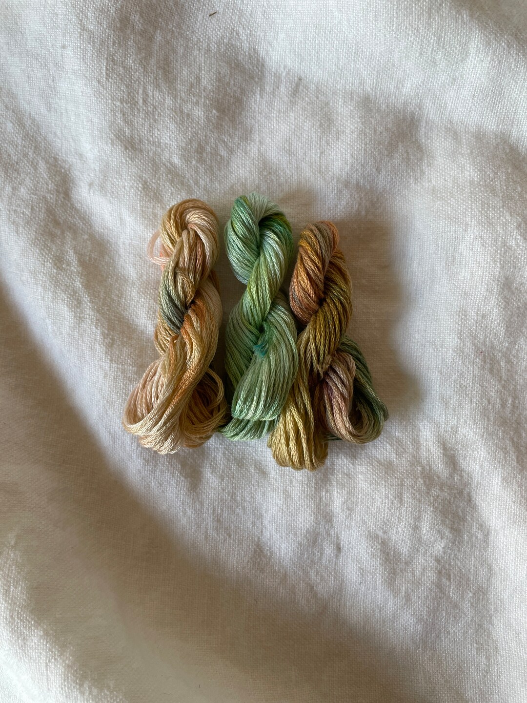 Meadow Flowers Hand Dyed Embroidery Thread Set - Etsy