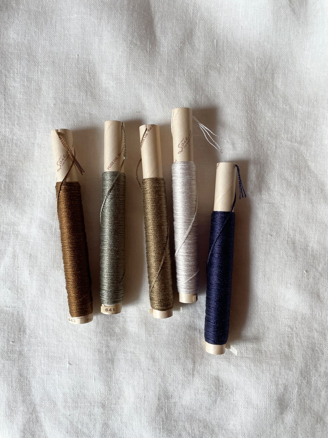 Set of Luscious Silk Hand Embroidery Thread 5x16 Yard - Etsy